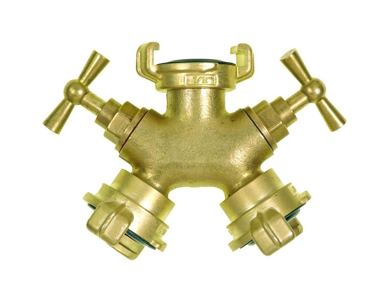 GEKA® Zweiwege-Ventil, Messing Guss, mit Kupplungsanschluss online ...
