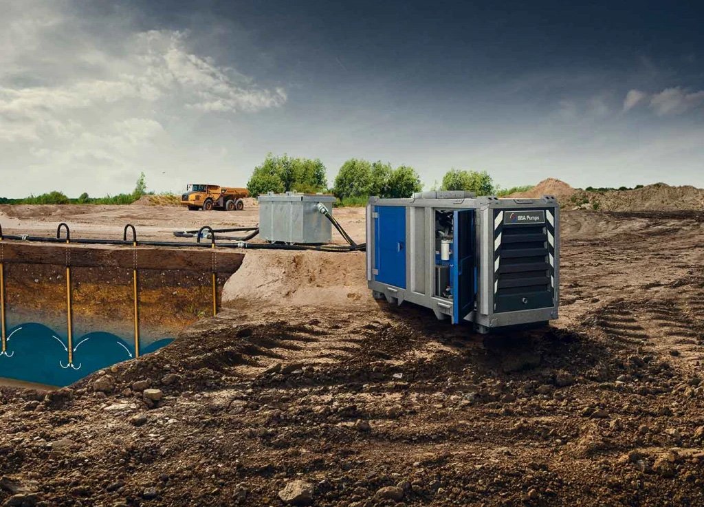 Entwässerung, Drainage, Wasserhaltung & Co. auf der Baustelle